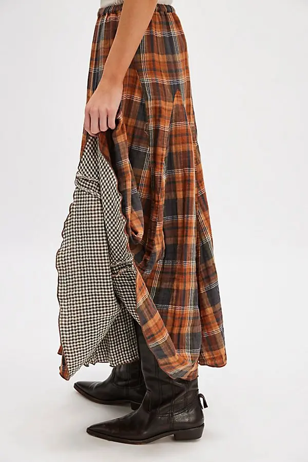 Cp Shades Lily Maxi Skirt - Burnt Orange | Editorialist